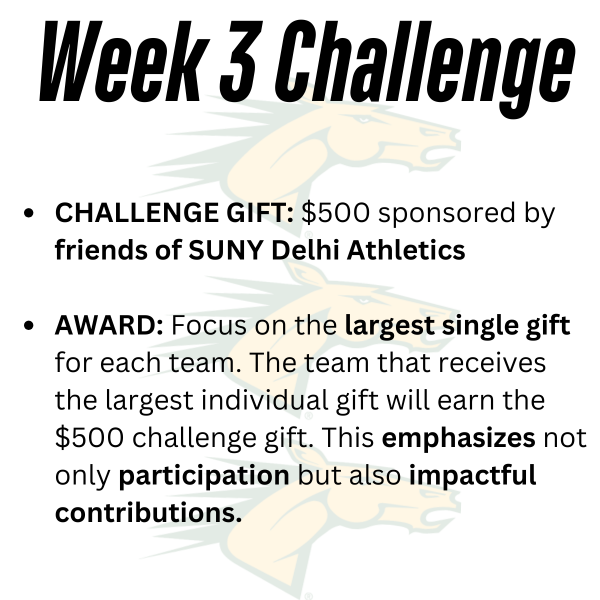 Back The Broncos: SUNY Delhi Athletics - Back the Broncos: Fueling the ...